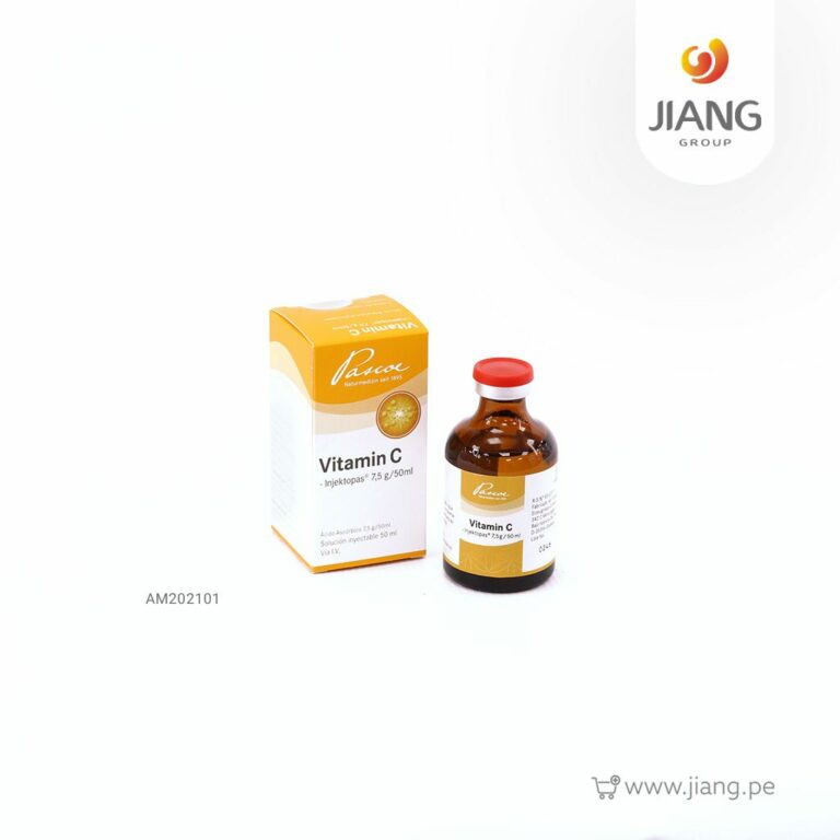 Pascoe Vitamina C Inyectable 7.5g / 50 ml. - Jiang.pe