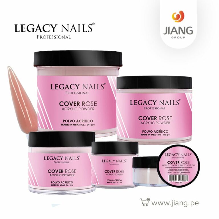 Legacy Nails Cover Acrylic Powders Rose - Jiang.pe