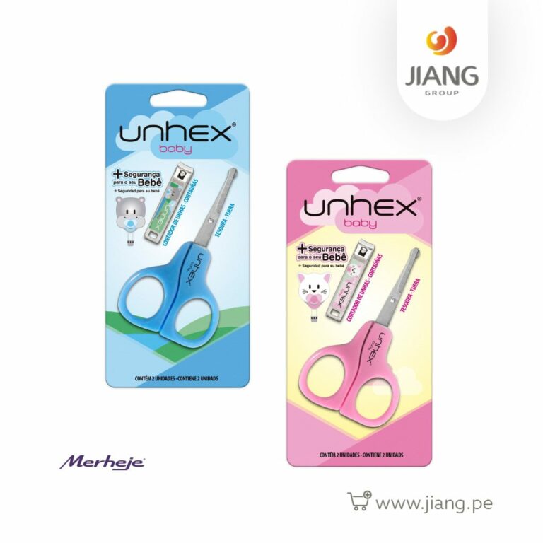 Merheje Unhex Bebé Set Cortaúñas y Tijera - Jiang.pe